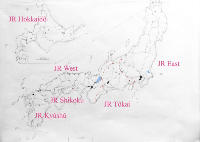 JR Tôkai (overview) – The Railways of Japan