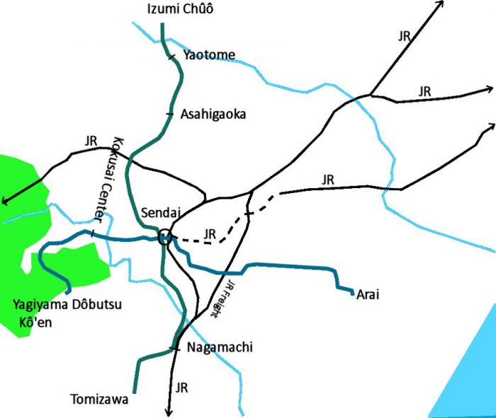 Sendai Underground – The Railways of Japan