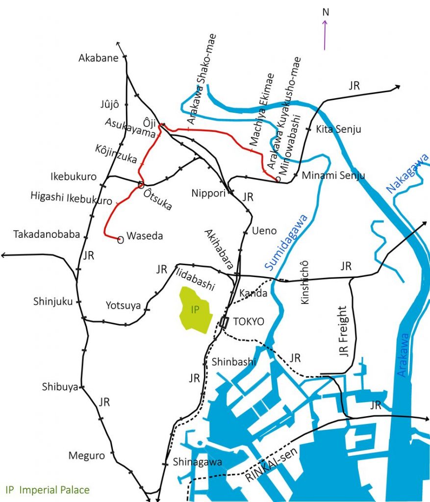 Tôkyô Tram (To-den Arakawa-sen) – The Railways of Japan