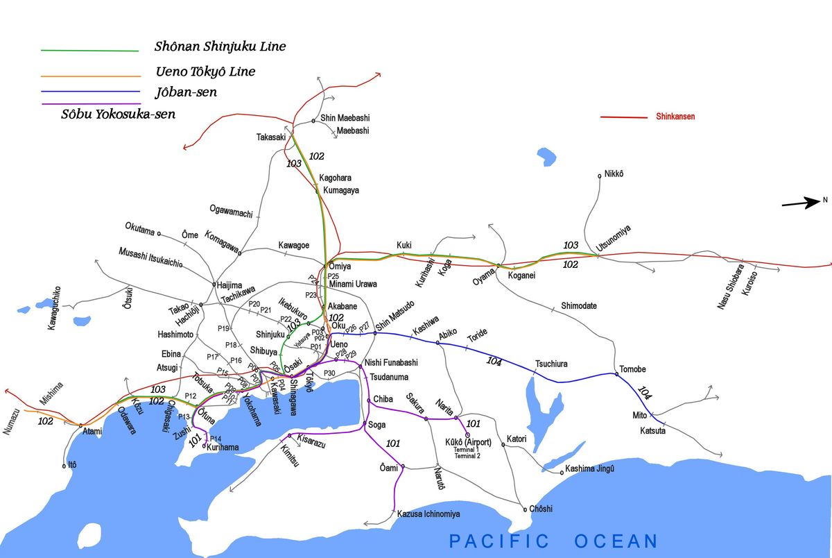 JR East Japan (overview) – The Railways of Japan