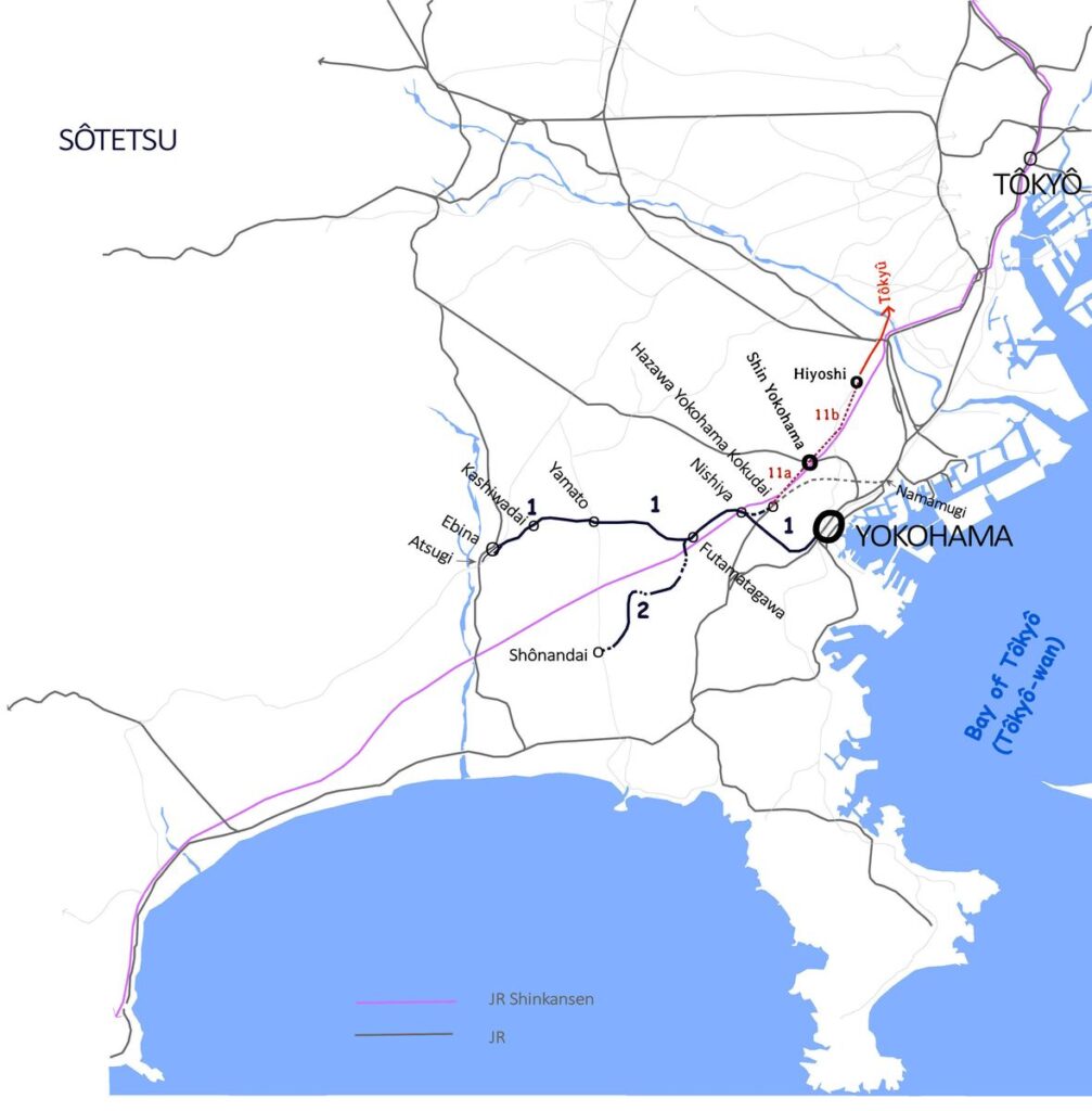 Sôtetsu Shin Yokohama-sen (Nishiya-Shin Yokohama) 相鉄新横浜線 （西谷ー新横浜） – The ...